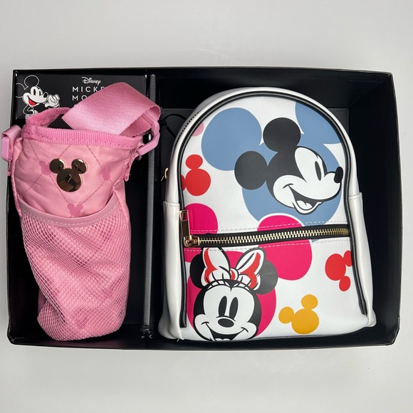 Disney | Bags | Disney Mickey Mouse 2 Piece Gift Set Mini Backpack ...